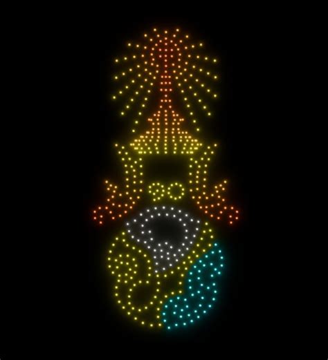 อว เปิดแสดงโดรนแปรอักษร เฉลิมพระเกียรติ 72 พรรษา เทิดไท้องค์ราชัน สยามรัฐ