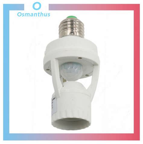 Sensitive PIR Motion Sensor E LED Bulb Base Socket Infrafed Automatic Light Lamp Holder Switch