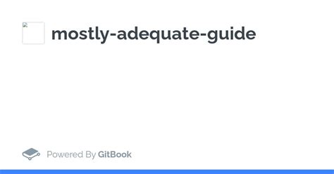 Mostly Adequate Guide To Functional Programming In Javascript Rjavascript