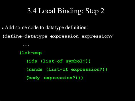 34 Local Binding Recall Schemes Let Let X 5‏ Y 6 Ppt Download
