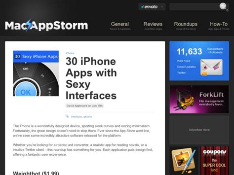 Iphone Apps With Sexy Interfaces Konigi