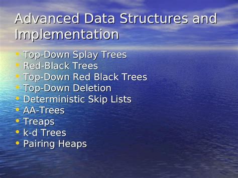 PPT Advanced Data Structures And Implementation Top Down Splay Trees