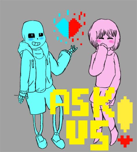 Ask Us Sans X Frisk By Bloodeye On Deviantart