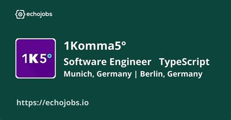 hiring software engineer typescript m f d munich berlin or hamburg
