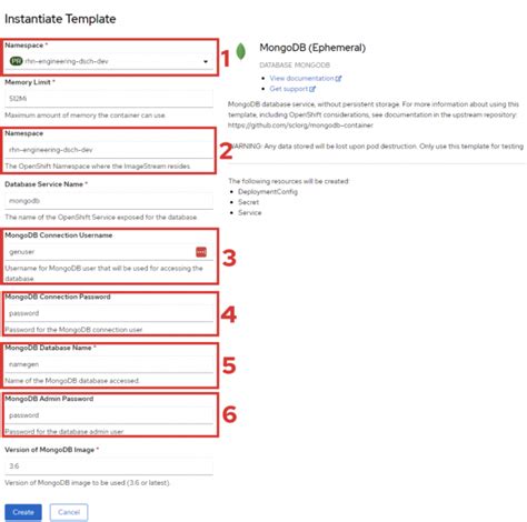 work with databases in the openshift web console foundations of
