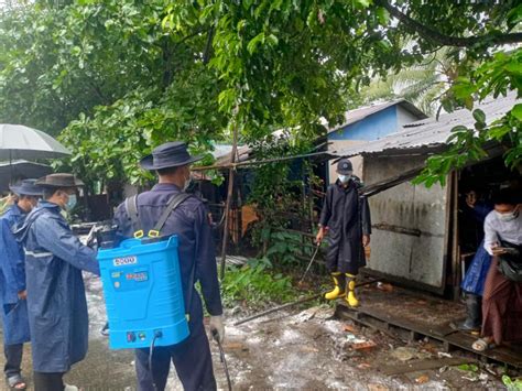 ဒဂုံမြို့သစ် အရှေ့ပိုင်း မြို့နယ်တွင် ပြင်းထန်ဝမ်းပျက်ဝမ်းလျှောရောဂါဖြစ်ပွားခဲ့သည့် နေအိမ်အား