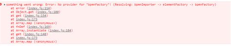 Error No Provider For Bpmnfactory Modeler Forum