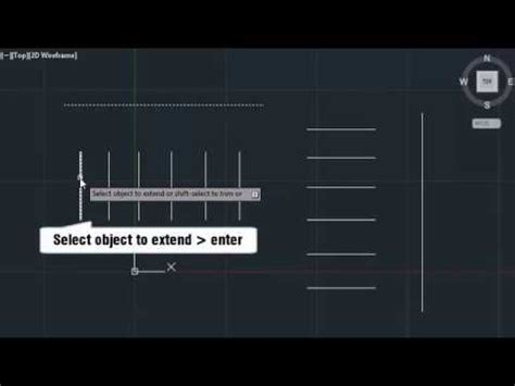 Understanding AutoCAD Extend Command YouTube