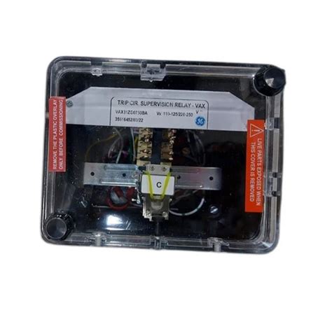 Alstom Trip Circuit Supervision Relay Vax31zg0750ba At Best Price In Faridabad