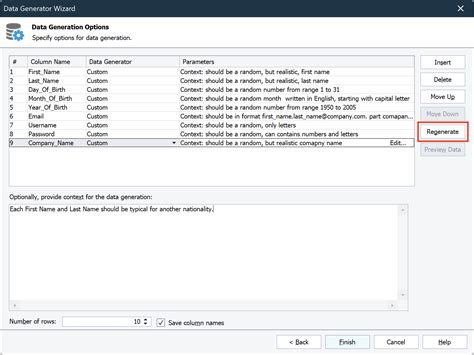 Ai Powered Data Generator Wizard Testcomplete Documentation