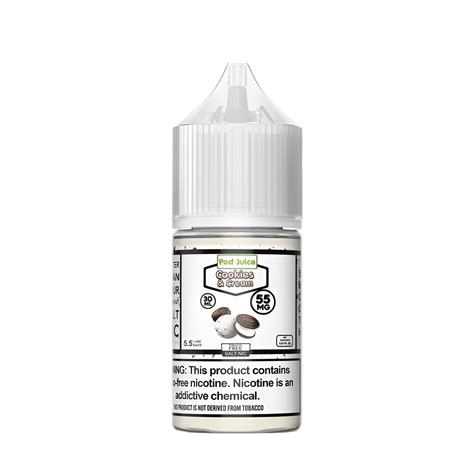 Pod Juice Salt Nicotine Juice 35 ~ 55 Mg Nic In 43 Flavors