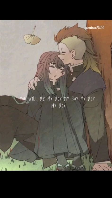 Fell In Love In October Genya X Muichiro Edit Demon Slayer Arte