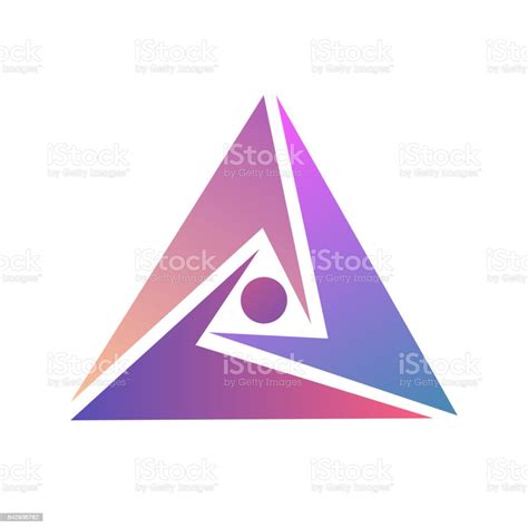 추상적인 기호 디자인입니다 기호 삼각형 템플릿입니다 벡터 삼각형 그림입니다 아이콘 무한 Mobius 스트립 0명에 대한 스톡 벡터 아트 및 기타 이미지 Istock