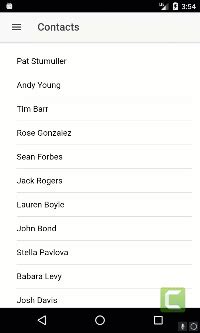 Saleforce Mobile Sdk And Ionic Display Contact Details Wipdeveloper Com