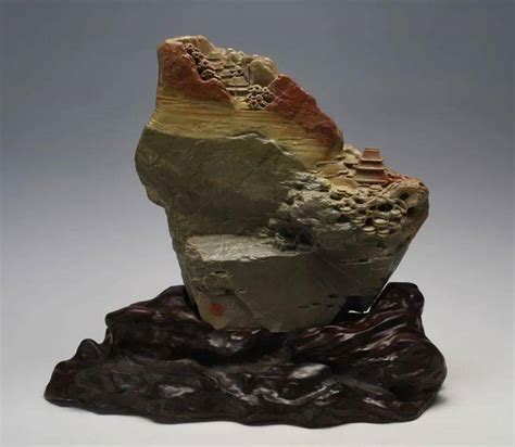 泰顺山水石雕大师卓乃枢雕世间美景刻心中之境 作品