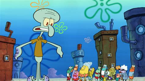 Watch Spongebob Squarepants Season 6 Episode 7 Spongebob Squarepants Giant Squidward No Nose