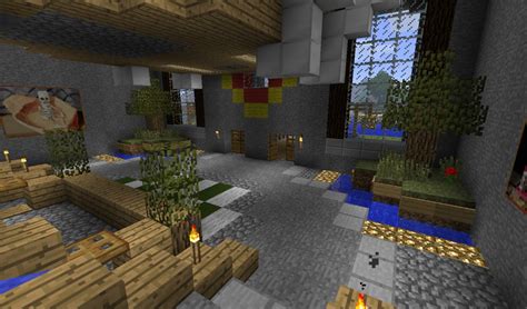 Spawn Building Minecraft Map