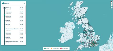 Live Train Map For Great Britain — Signalbox