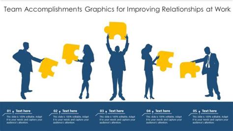 Team Accomplishments Graphics For Improving Relationships At Work