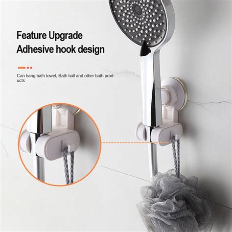 Badu Bg Скоби за монтаж на глава Регулируем ъгъл Фиксиран държач Държач за душ глава Държач за