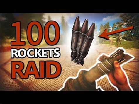 Rust THE 100 ROCKET RAID THAT SHOCKED THE SERVER Noclickbait YouTube