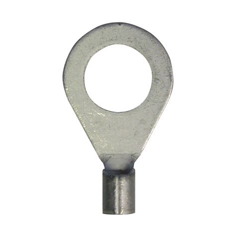 Crimp Terminal Non Insulated Ring 4mm Cable 4 6mm² 100 Pack Alco