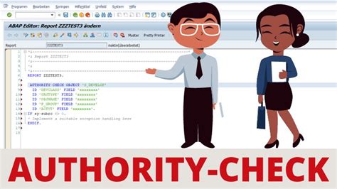 Berechtigungsprüfung In Abap Authority Check Abap