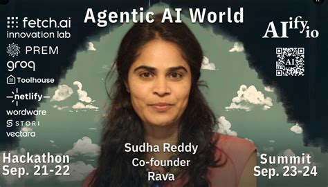 sudha reddy on linkedin agenticworld aiagents aisummit 10 comments