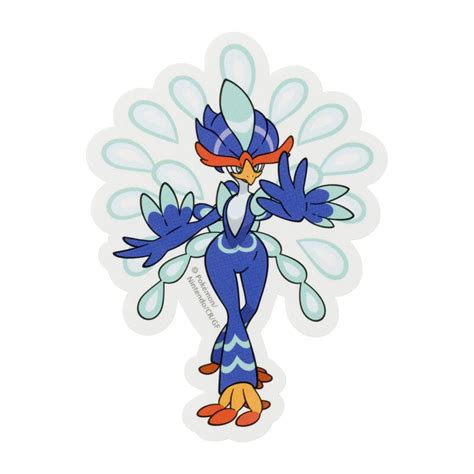 Quaquaval Pokémon Sticker Authentic Japanese Pokémon Merch
