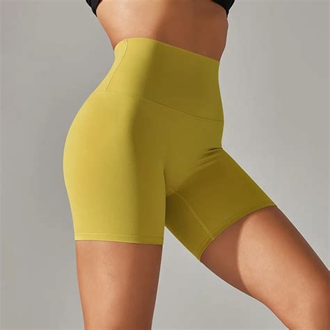 Womens High Waisted Workout Shorts