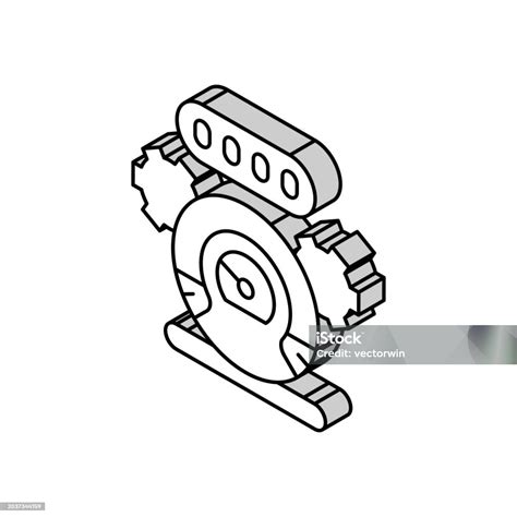 마일리지 롤백 아이소 메트릭 아이콘 벡터 일러스트 레이 션 계산기에 대한 스톡 벡터 아트 및 기타 이미지 계산기 구매