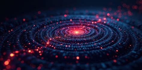 Dark Abstract Tech Texture Swirling Binary Code Abstract Design Overlay Circuit Stock