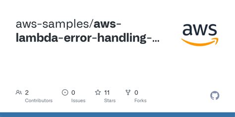 GitHub Aws Samples Aws Lambda Error Handling Pattern