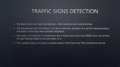 Traffic Sign Detection Using Deep Learningpptx