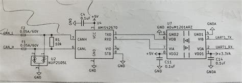 STM UART Based CAN Communication Use MODBUS Communication Protocol