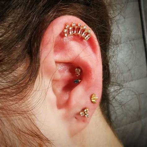 Helix Vs Conch Piercing Ear Cartilage Piercings Compared