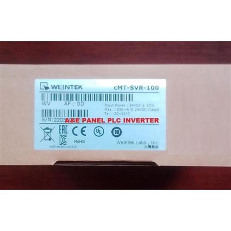 Jual Hmi Weintek Cmt Svr 100 Cmtsvr100 Cmtsvr100 Wientek Wintek 100 Original Kota Bekasi