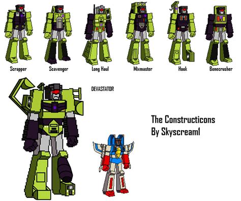 Constructicons Preview By Skyscream1 On Deviantart