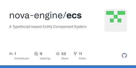 Github Nova Engineecs A Typescript Based Entity Component System