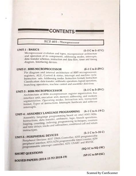 Microprocessor Computer Organization Architecture Studocu