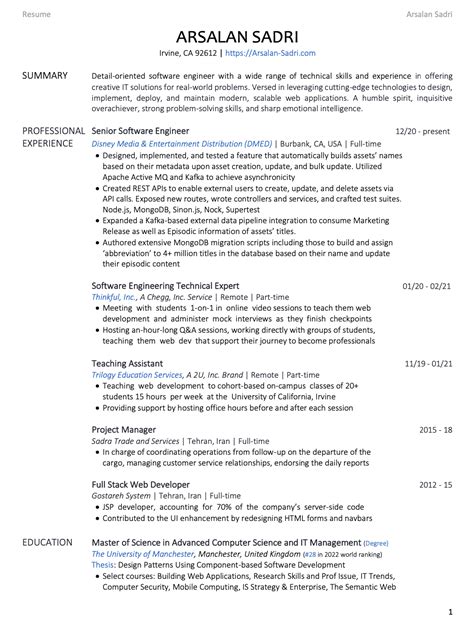 Arsalan Sadri Personal Page