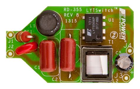 Rdk 355 Power Integrations Reference Design Board 6w Nondimmable