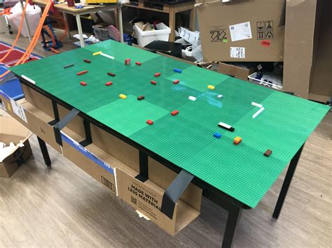 Made A Lego Build Table For My Classroom R Lego