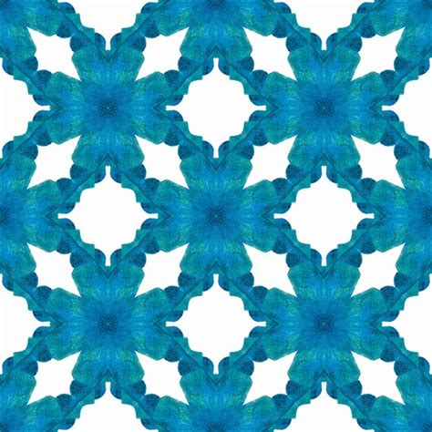 Premium Photo Chevron Watercolor Pattern Blue Magnificent Boho