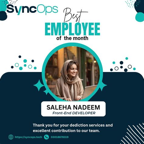 Best Employee Tech Developers Technology Development Techhouse Software Solutions Syncops