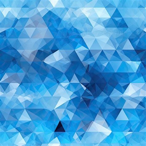 Premium Photo Abstract Triangles Modern Blue Pixel Pattern