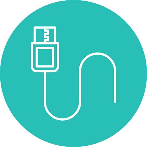 Usb Connection Generic Color Fill Icon