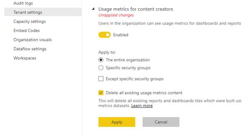 Solved Report Usage Metrics Refresh Microsoft Fabric Community