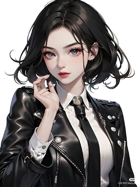 Anime Girl Wearing Black Dress At Danielle Cooper Blog