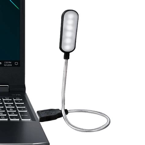 Badu Bg Мини преносими лаптопи Usb Led светлина Usb нощна лампа за четене Топла светлина